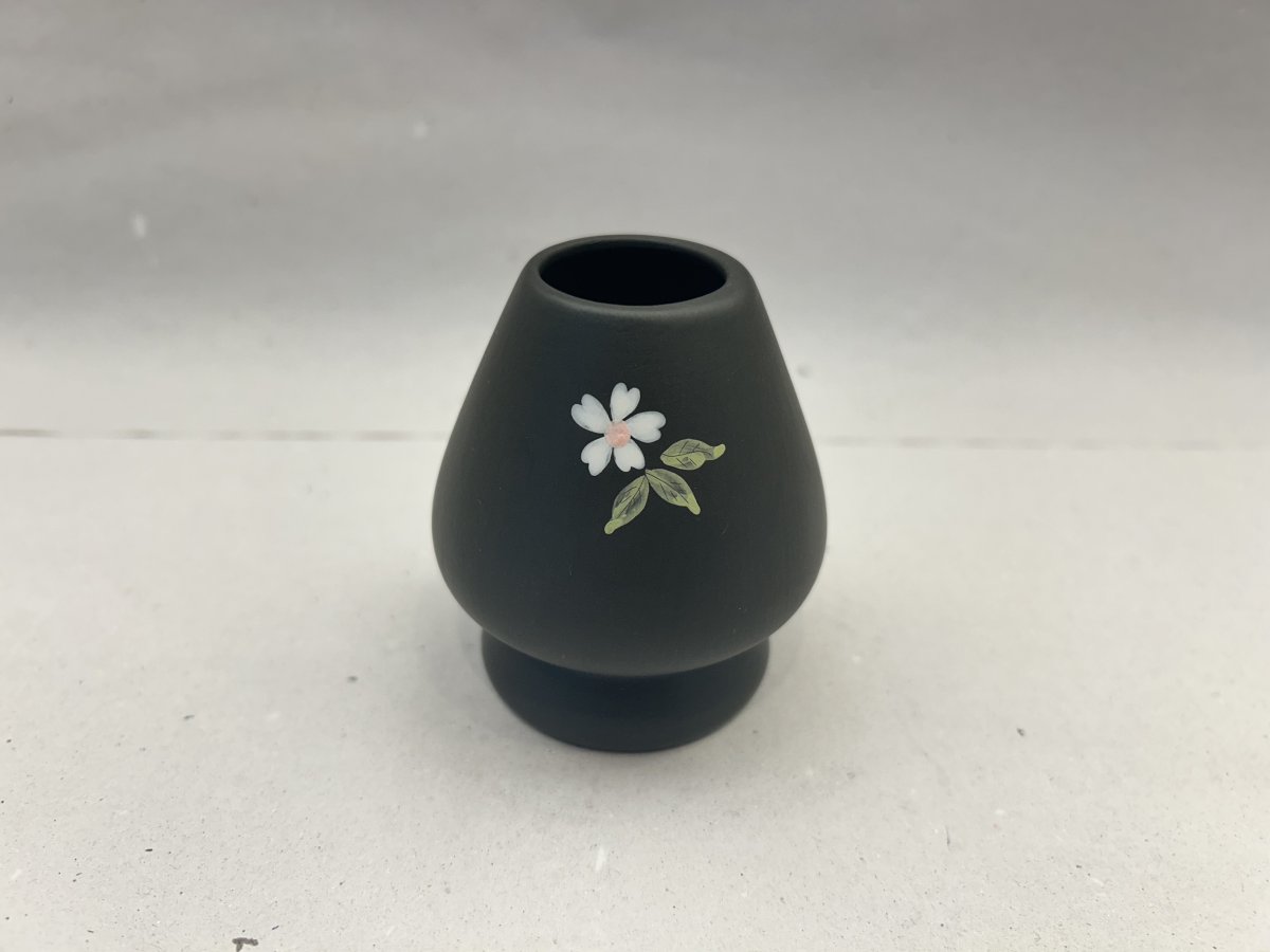 Matchapisk Holder / Sort, Hvid Blomst - Tekander & Tilbehør - www ...